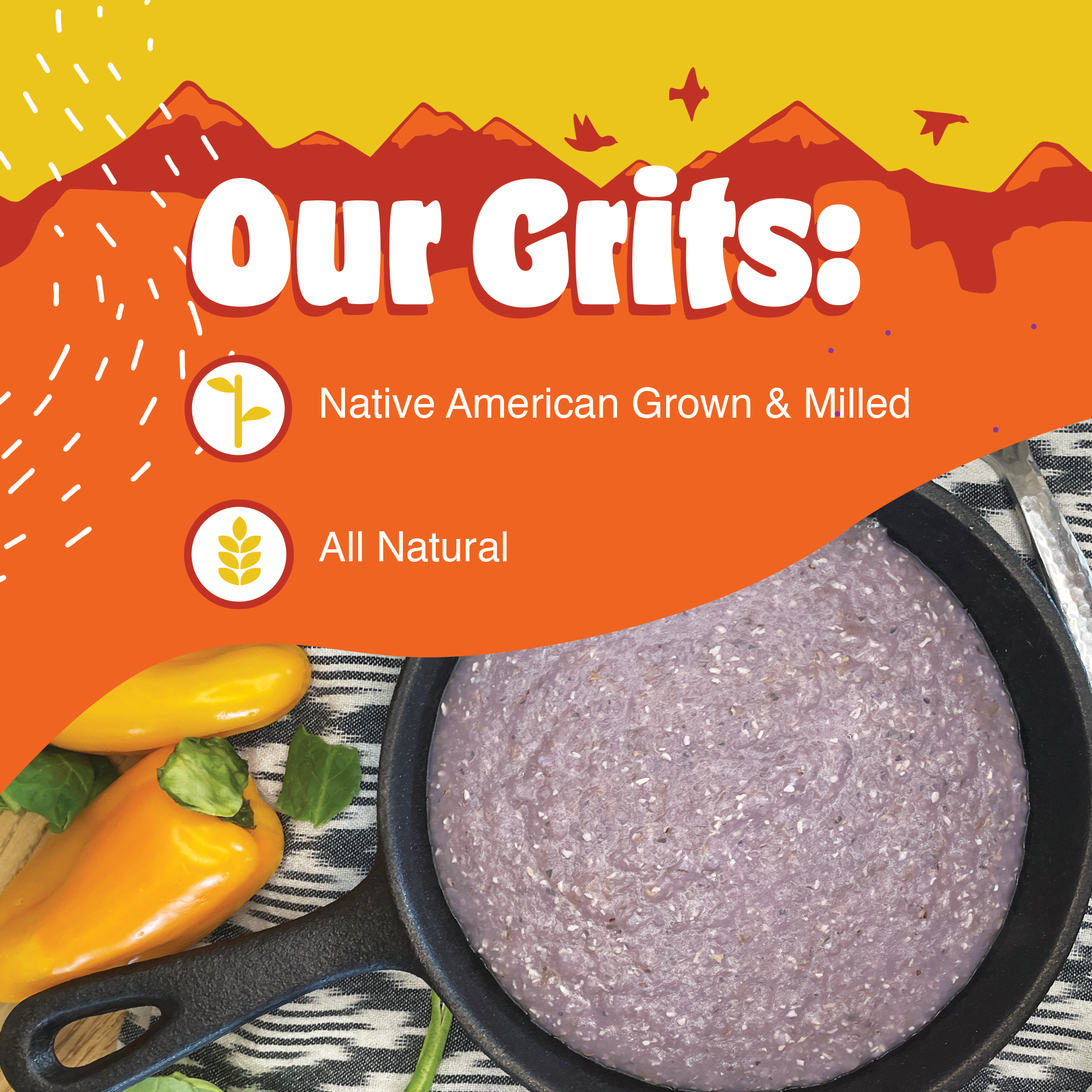 Western Heirloom Blue Corn Grits – FishSki Provisions
