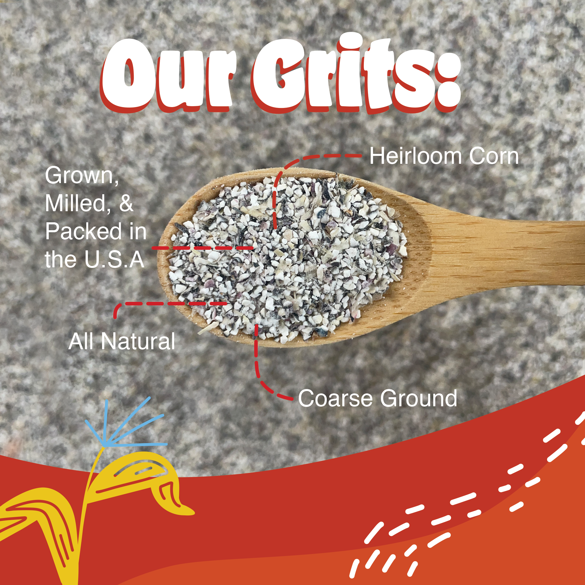 Western Heirloom Blue Corn Grits – FishSki Provisions